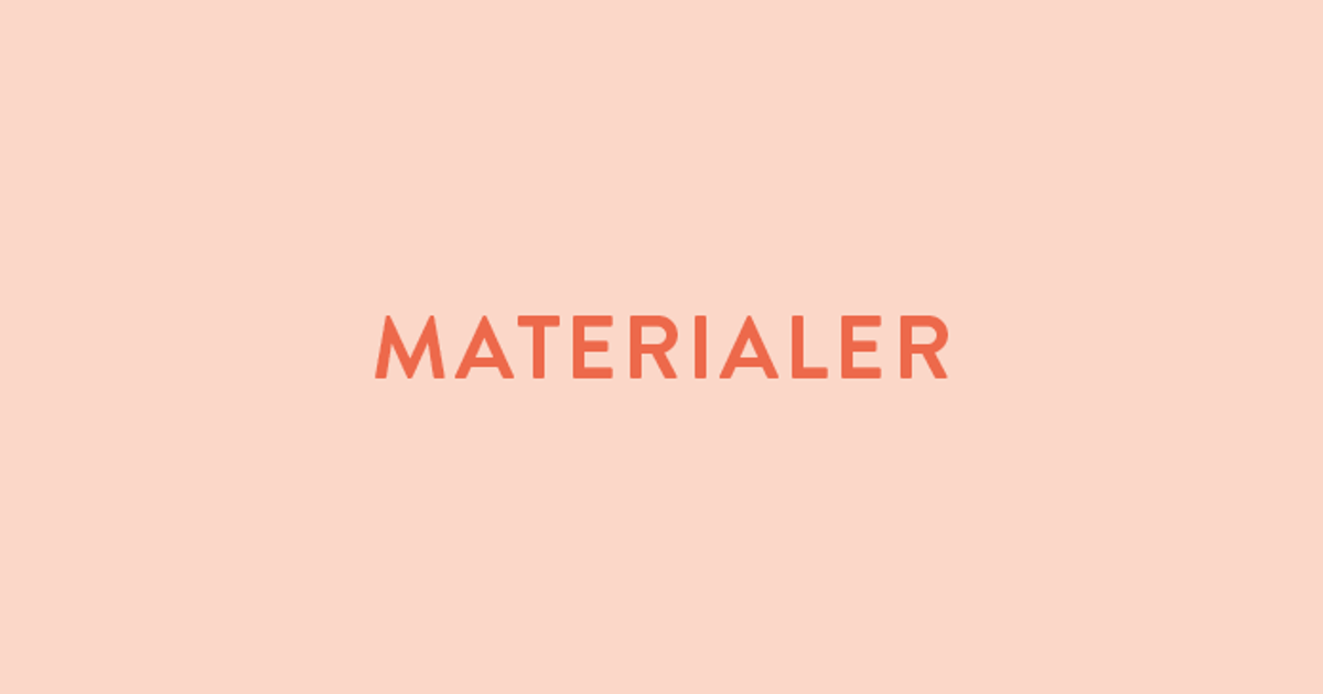 Materialer